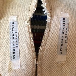 Stubbs & Wootton | Shoes | Stubbs Wootton Skull Espadrille Linen Slide ...